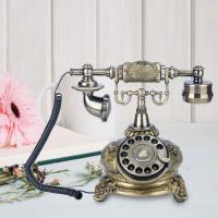 China Bronze Guest Book Phone Antique Audio Guestbook Telephone For Confessional for sale