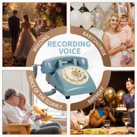 China Event Guest Book Phone Recording Celebration Audio Guest Book For Wedding Diy for sale