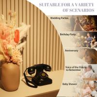 China Lasting Memories Wedding Guest Book Phone Recording Message Wedding Guest Book for sale
