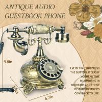 China Special Message 32gb Telephone Audio Guest Book For Wedding Parties for sale