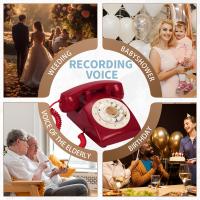 China 32GB Memory Guest Book Phone Voicemail Clear Sound Audio Guestbooks Button Design for sale