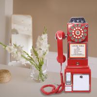 China Memorable Event Recording Guest Book Red  Birthdays Voicemail Guest Book Phone for sale
