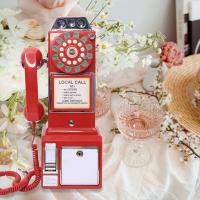 China Memorable Event Recording Guest Book Red  Birthdays Voicemail Guest Book Phone for sale