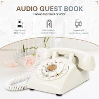 China Capturing Memories Guest Book Voicemail Graduations  Wedding Guest Book Telephone for sale