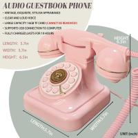 China High Precision Recording Guest Book High Sound Quality Audio Guest Book Phone for sale