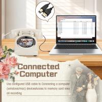 China Clear Sound Quality Phone Recording Guest Book Video Guestbook For Wedding Graduation Baby Showers for sale
