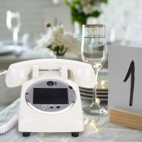 China Clear Sound Quality Phone Recording Guest Book Video Guestbook For Wedding Graduation Baby Showers for sale