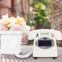 China White Video Guest Book Plastic USB Compatible Phone Guestbook For Showers for sale