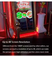 China 55-65 Inch Portable Magic Mirror Photo Booth for sale