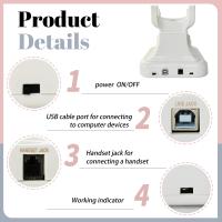 China FiayaCom Powerful Audio Guest Book Wedding Phone with Unlimited Storage Capacity and Rechargeable Battery for sale