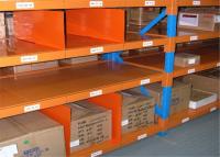 China 55mm Pitch Medium Duty Shelving Storage Racks Spare Parts Galvanised Finish for sale
