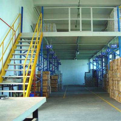 China High Quality Steel Mezzanine Racking System Maximize Warehouse Floor Space for sale