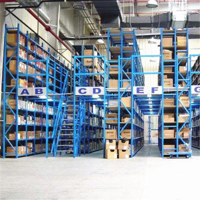 China Modular Mezzanine Floor Rack System For Industrial Commercial Storage Needs for sale