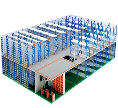 China Multi-Level Mezzanine Rack System Manufacturer Optimize Storage Capacity for sale