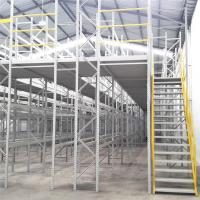 China Powder Coating Or Galvanized Mezzanine Racking Systems Strong Customizable for sale
