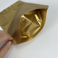 China Food Grade Resealable k Bags Plastic Matte Stand Up Aluminum Foil Tea Packaging for sale