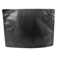 China Aluminum Foil Matte Black Plastic Slider k Mylar Bags Childproof Exit Packaging for sale