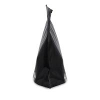 China 8 X 6 Inch Child Proof Matte Black Medicine Pouch Bag With Push Release Locking for sale