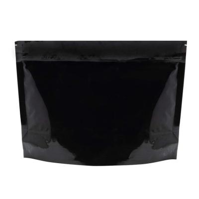 China 8 X 6 Inch Child Proof Matte Black Medicine Pouch Bag With Push Release Locking for sale