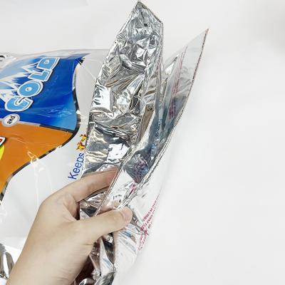 China Aluminum EPE Ice Cream Carry Thermal Grocery Bags Tote Packaging for sale