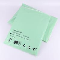 China Frosted Recycled Compostable Biodegradable Plastic Bag Matte With Zipper for sale
