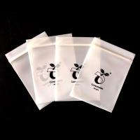 China Biodegradable Eco Friendly Silk Plastic Necklace Jewelry Packaging Pouch With Zipper for sale