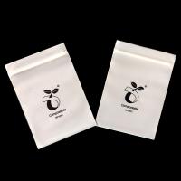 China Biodegradable Eco Friendly Silk Plastic Necklace Jewelry Packaging Pouch With Zipper for sale