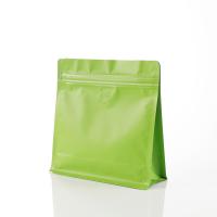 China Custom Printed Plastic 8 Side Gusset Aluminum Foil Bag With k And Valve for sale