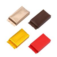 China 50x105x20mm Aluminum Foil Side Gusset Bags Heat Sealing For Tea Cereals Spice Sugar for sale