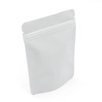 China Matte White Black Aluminum Foil Plastic k Packaging Bags Stand Up for sale