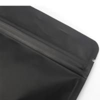 China Matte White Black Aluminum Foil Plastic k Packaging Bags Stand Up for sale