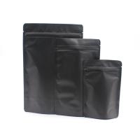 China Matte White Black Aluminum Foil Plastic k Packaging Bags Stand Up for sale