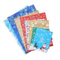 China Christmas Xmas Presents Party Favor Foil Drawstring Gift Bags For Goodies for sale