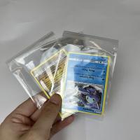 China Clear Backing Poly Assorted Trading Card Sleeve 2mil Opp Mylar Comic Book Bag for sale