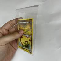 China Clear Backing Poly Assorted Trading Card Sleeve 2mil Opp Mylar Comic Book Bag for sale