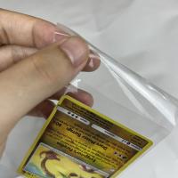 China Clear Backing Poly Assorted Trading Card Sleeve 2mil Opp Mylar Comic Book Bag for sale