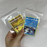 China Clear Backing Poly Assorted Trading Card Sleeve 2mil Opp Mylar Comic Book Bag for sale