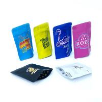 China 3.5 Gram Zip Lock Cookie And Food Storage Bag Stand Up Aluminum Mylar for sale