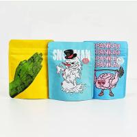 China Child Proof Resistant Smell Proof Mylar Zip Lock Bags 3.5g 7g 14g 28g for sale