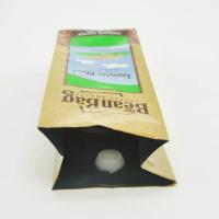 China Sealed Food Powder Tea Nuts Coffee Beans Aluminum Foil Packaging Bag With Air Valve for sale