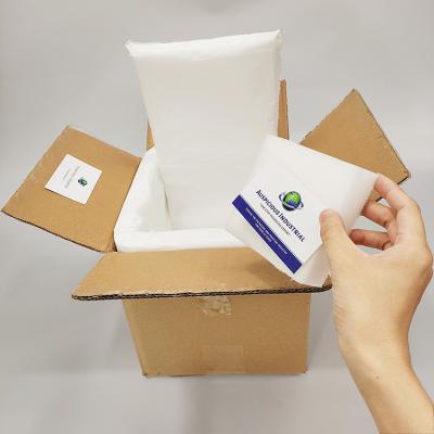 China Customized 8in 10in 12in Thermal Insulated Shipping Box Liners PE Insulated Bag Liner for sale