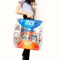 China 30lbs Hot And Cold Insulated Bags , Aluminum Foil Takeaway Carrier Bags for sale