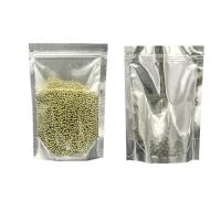 China 76mm Core Stand Up Aluminium Foil Plastic Bag , Metalized Aluminum Zipper Pouch for sale
