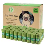 China Compostable 100% 9*13inches Earth Rated Dog Poop Bags Thick Material for sale