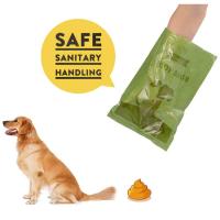 China PLA PBAT Biodegradable Pet Waste Bags for sale