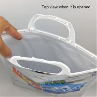 China W21cm Insulated Cooler Lunch Bag , PET AL Hot Cold Food Delivery Bags for sale