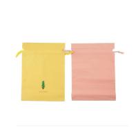 China Clothes Packaging 20-200mic Drawstring Plastic Bag Transparent for sale