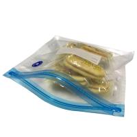 China Zip Lock Poly 0.26mm Vacuum Seal Storage Bags For Vegetable for sale