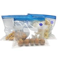 China Zip Lock Poly 0.26mm Vacuum Seal Storage Bags For Vegetable for sale