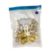 China Sandwich Clear Vacuum Seal Bags , 33.9mpa 100UM Xl Vacuum Seal Bags With Air Valve for sale
